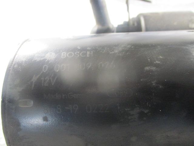 MOTORINO D' AVVIAMENTO SUZUKI Samurai 1° Serie 0001109026 Diesel 1900 ...