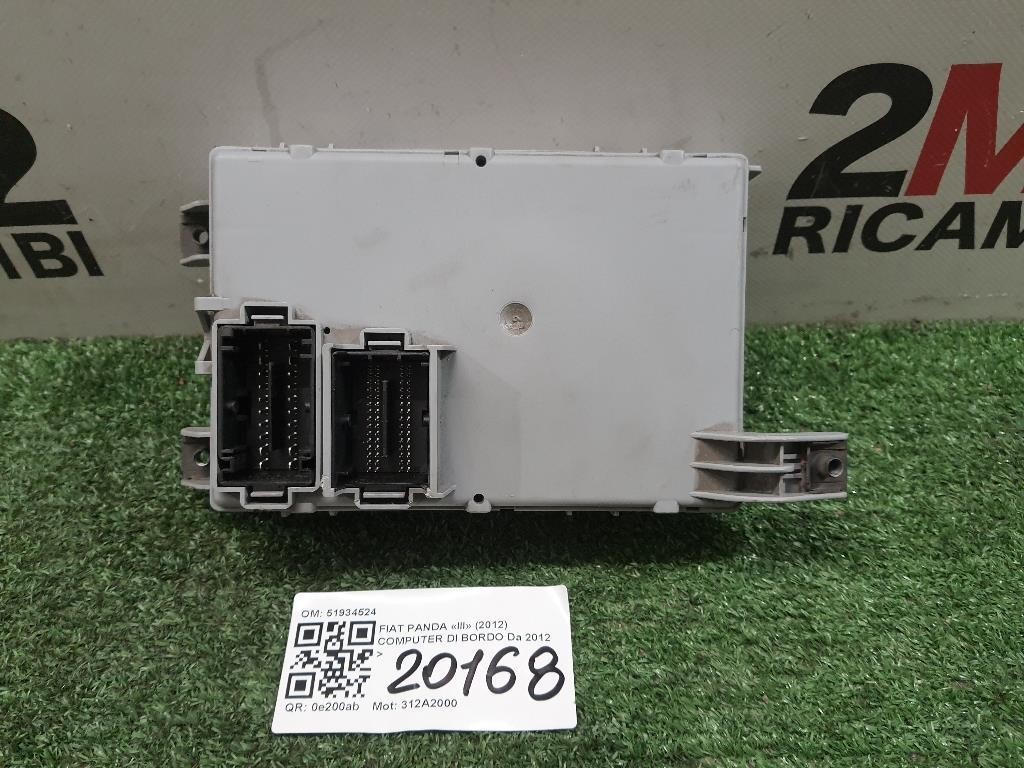 COMPUTER DI BORDO FIAT Panda 3° Serie 51934524 (12>)