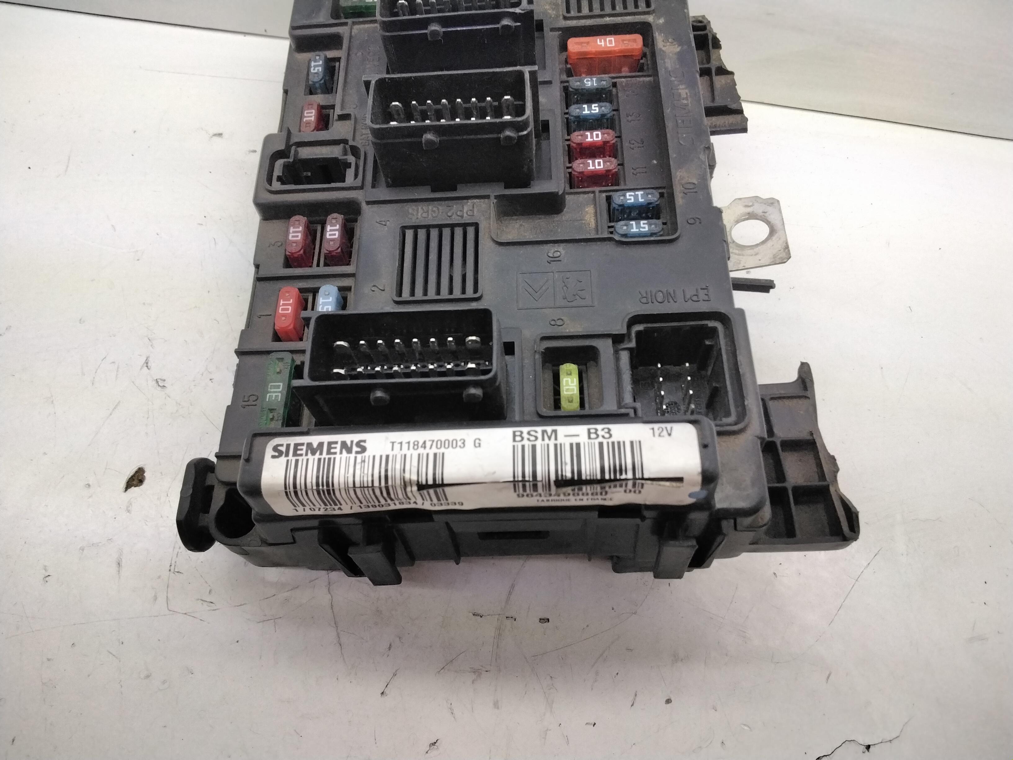 BODY COMPUTER CITROEN C3 1° Serie 9643498880-00 (02>05)