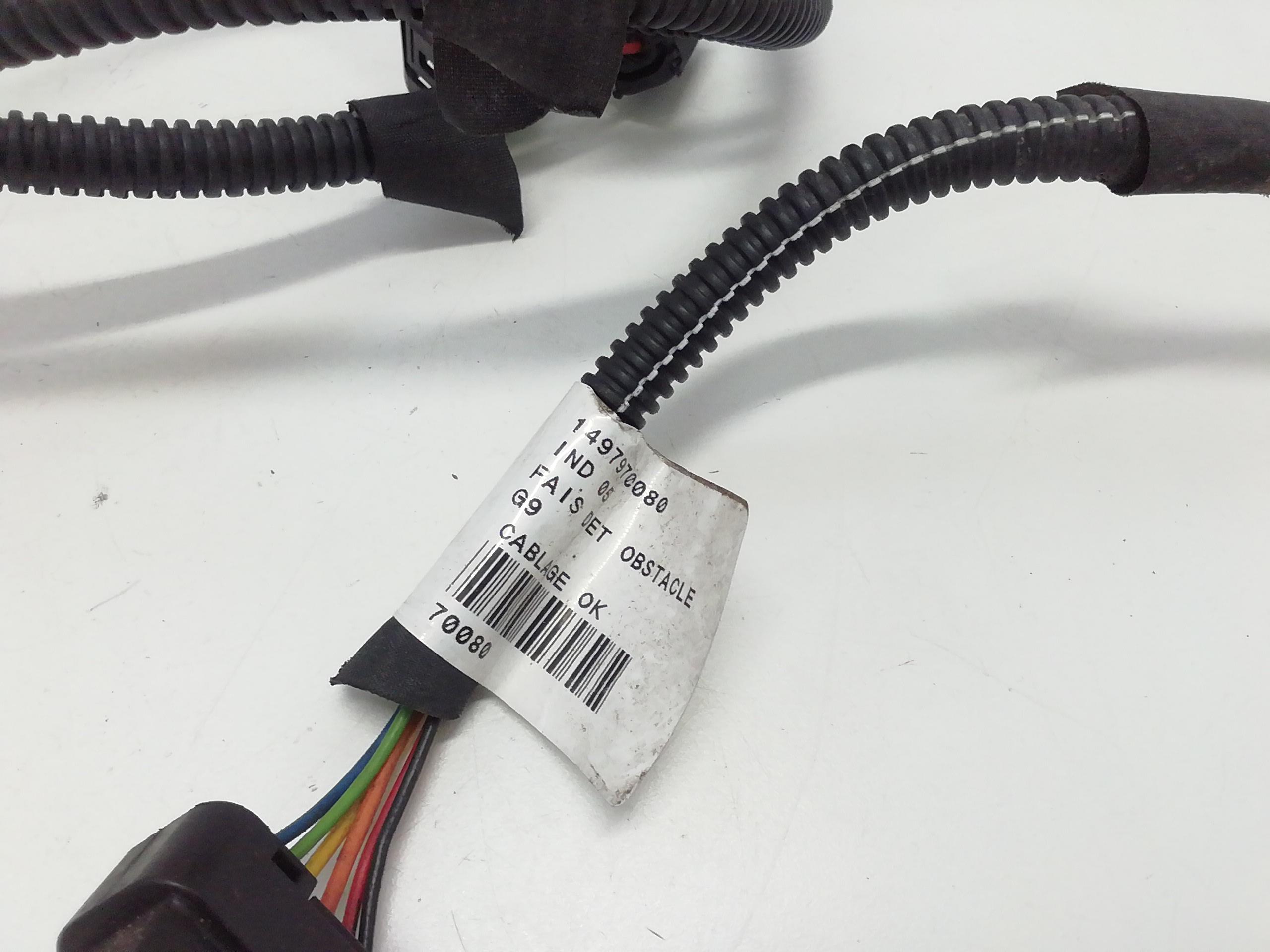 CABLAGGIO COMPLETO SENSORI PARCHEGGIO POSTERIORE CITROEN Jumpy 3° Serie ...