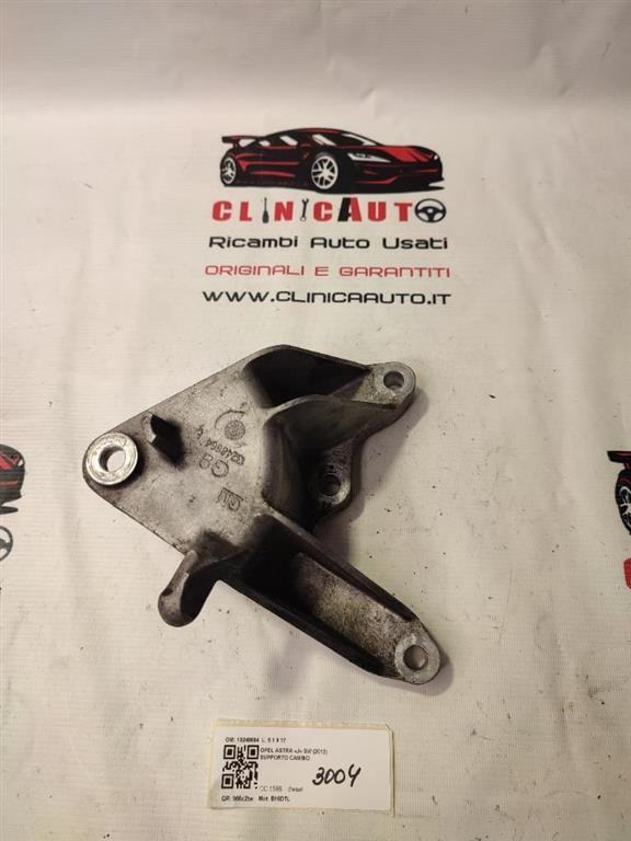 SUPPORTO CAMBIO OPEL Astra J S. Wagon 13248664 diesel 1598 (11>)