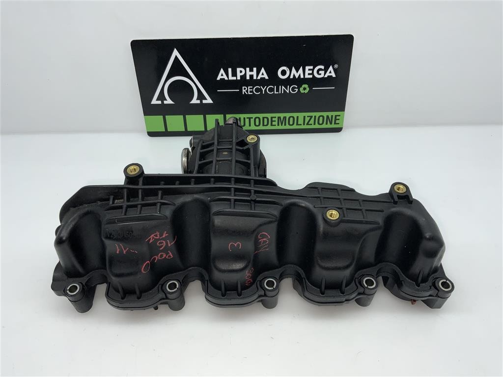 COLLETTORE ASPIRAZIONE VOLKSWAGEN Polo 5° Serie 03l129711 diesel 1598 ...