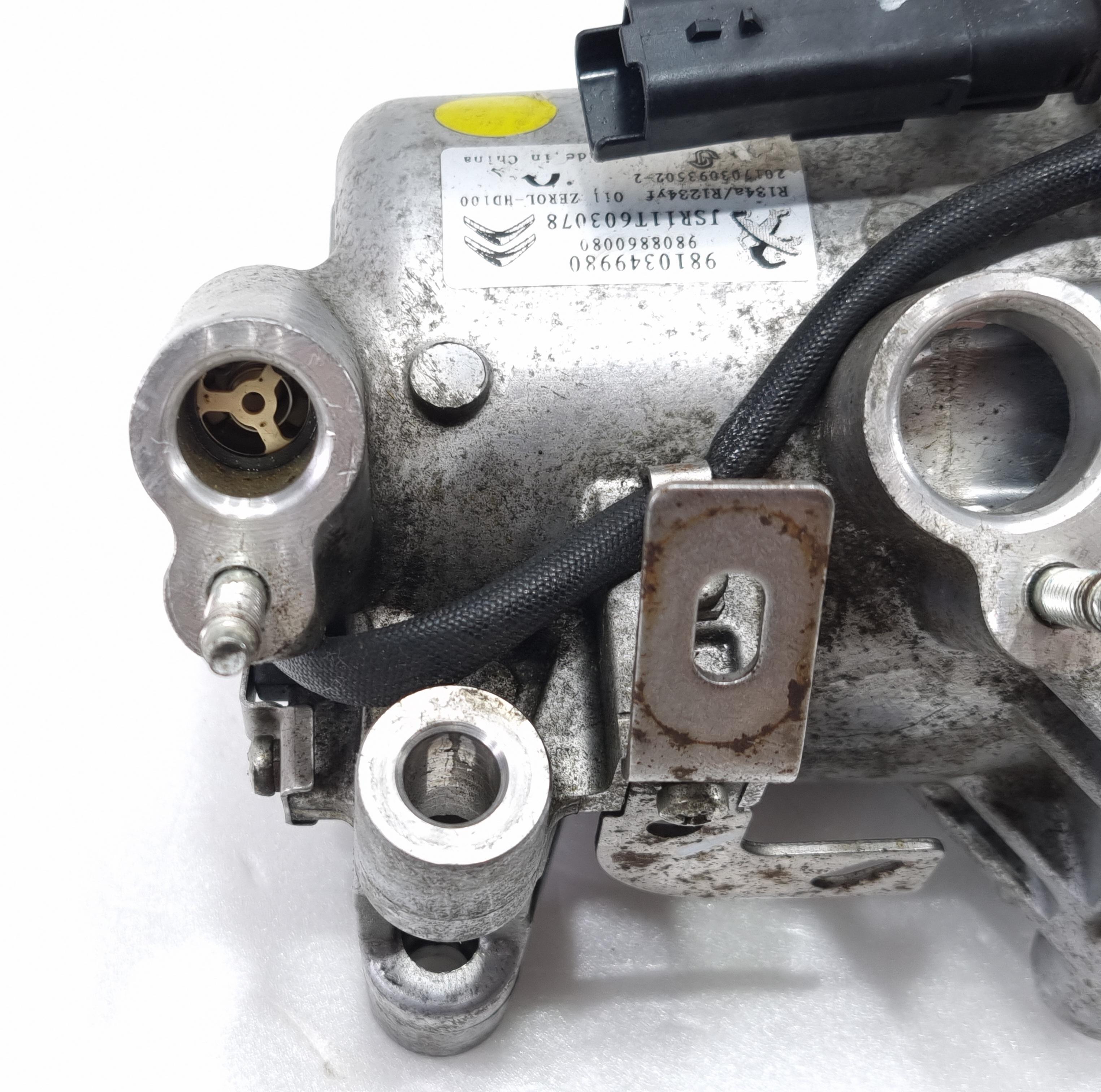 COMPRESSORE A/C CITROEN C3 Serie 9810349980 HNZ (EB2DT) Benzina 1200 ...
