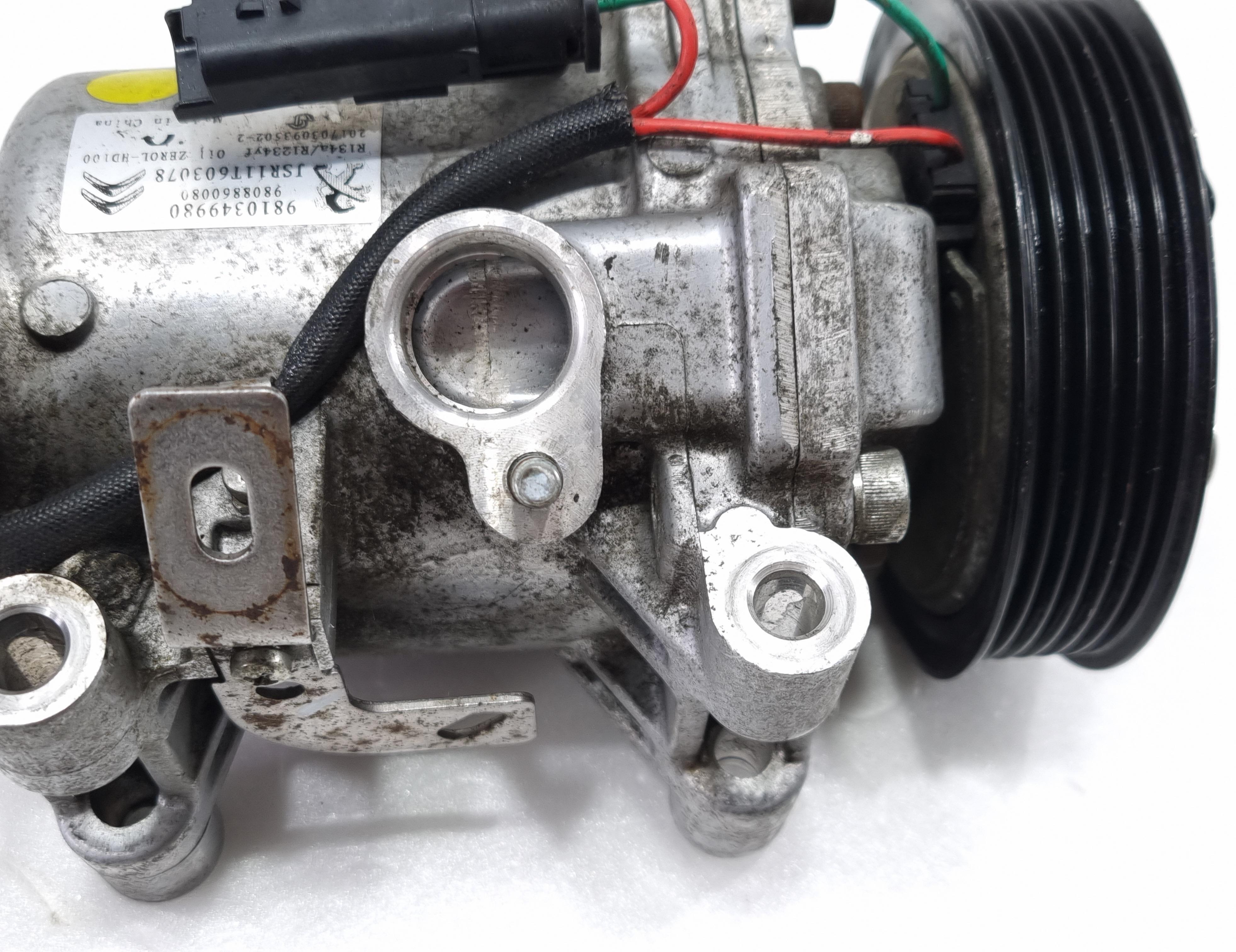 COMPRESSORE A/C CITROEN C3 Serie 9810349980 HNZ (EB2DT) Benzina 1200 ...
