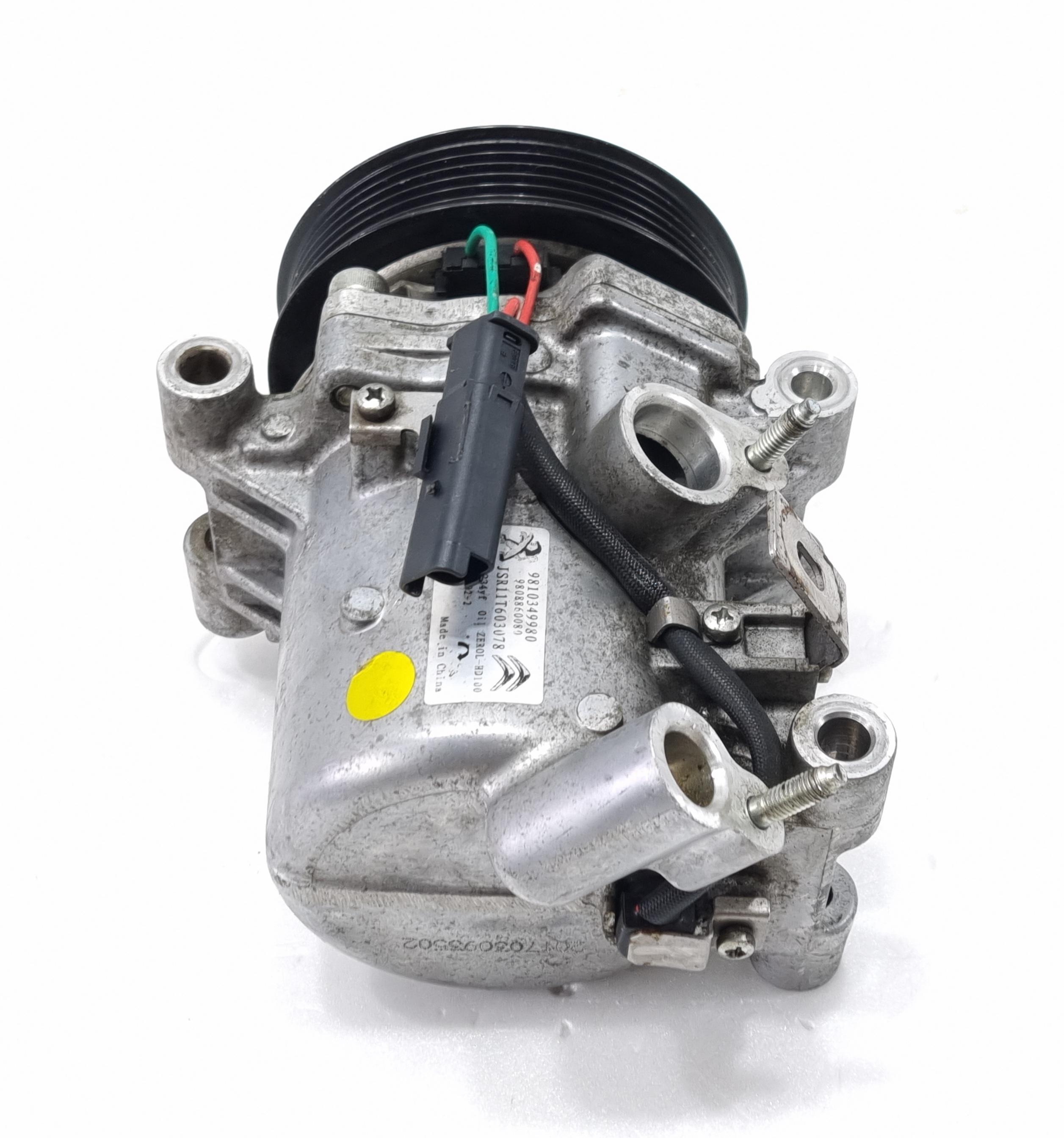 COMPRESSORE A/C CITROEN C3 Serie 9810349980 HNZ (EB2DT) Benzina 1200 ...