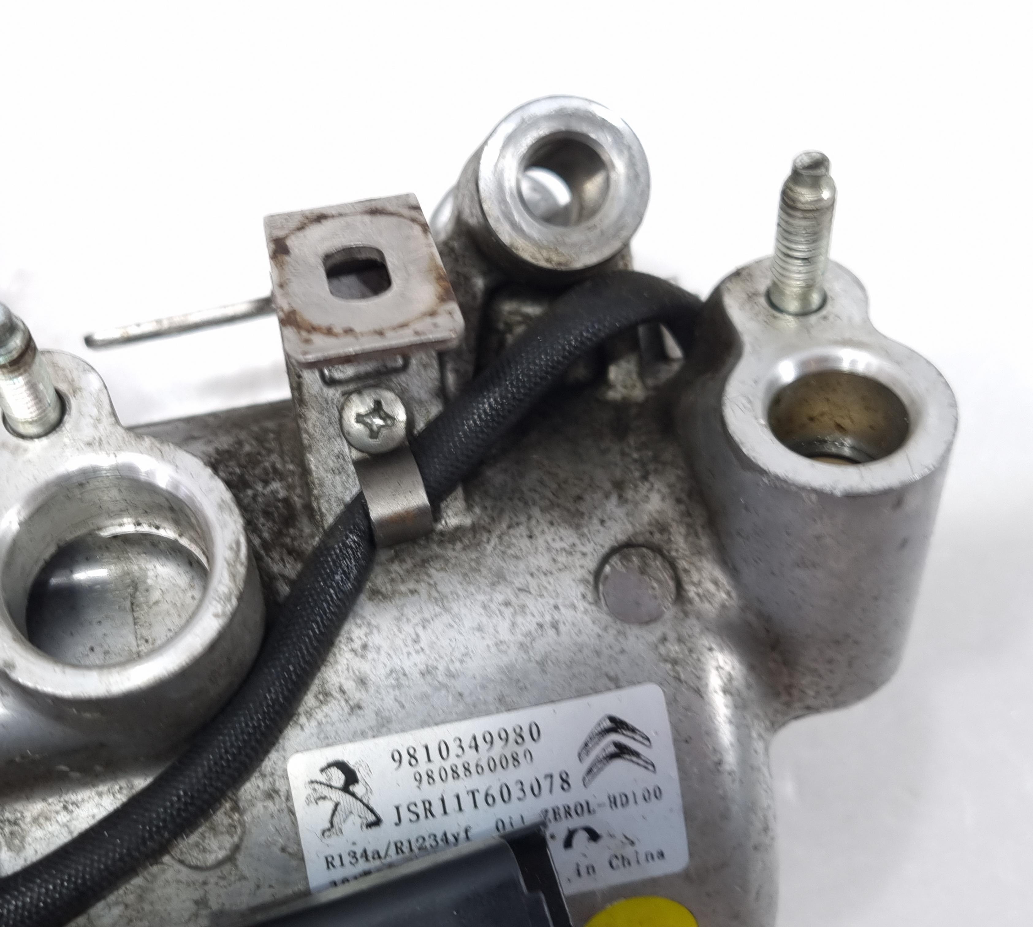 COMPRESSORE A/C CITROEN C3 Serie 9810349980 HNZ (EB2DT) Benzina 1200 ...
