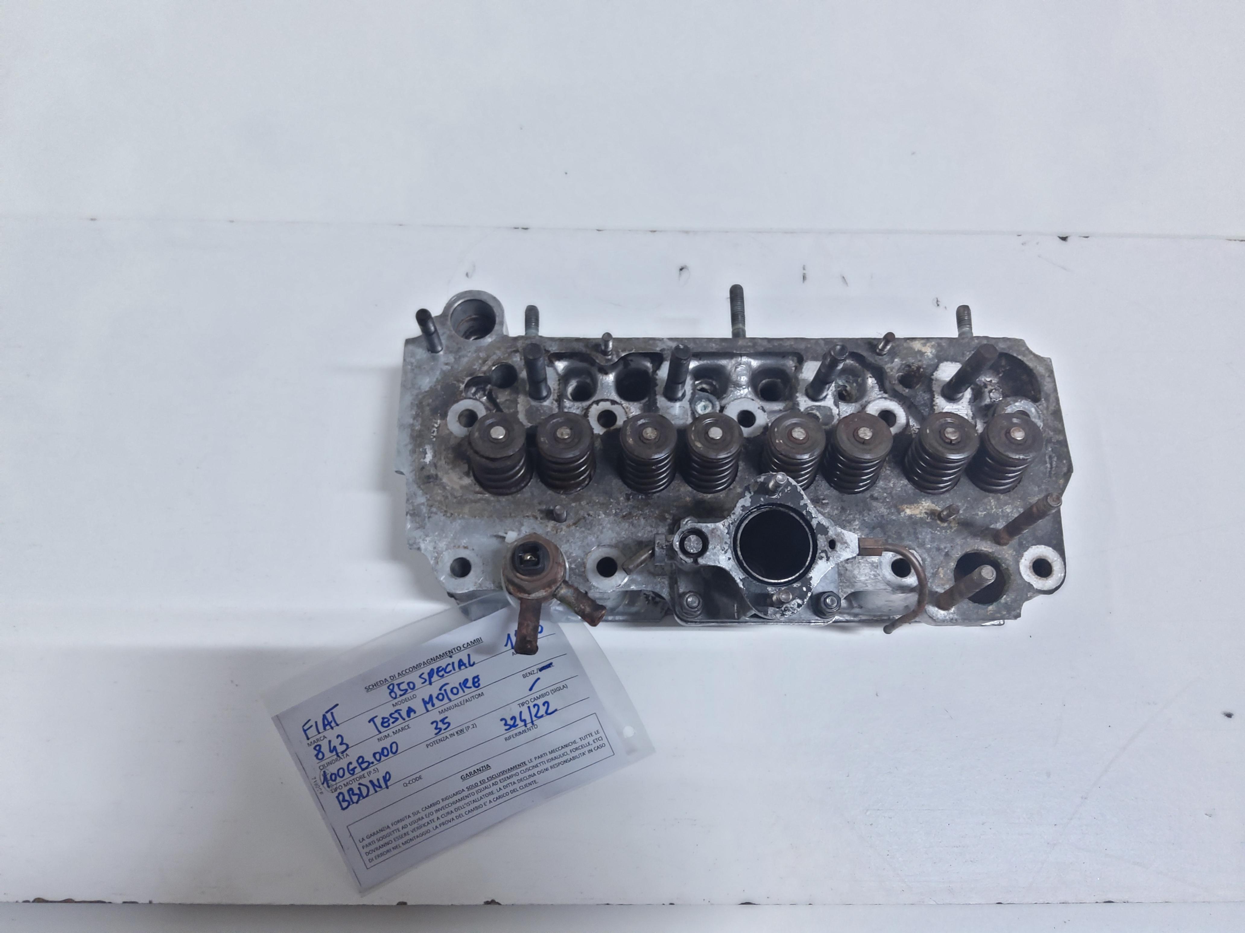 TESTATA FIAT 850 1° Serie 100G 100 GB.000 Benzina 800 (64>71)