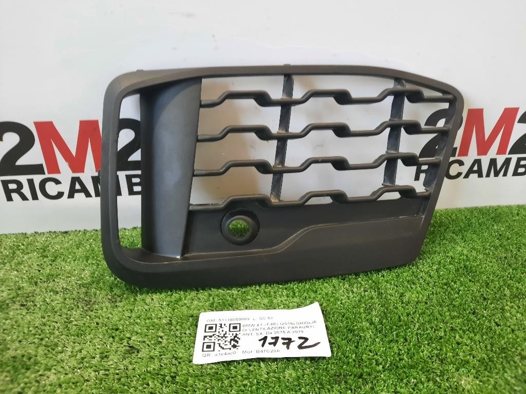 GRIGLIA PARAURTI BMW X1 Serie (F48) 51118059889 (15>)