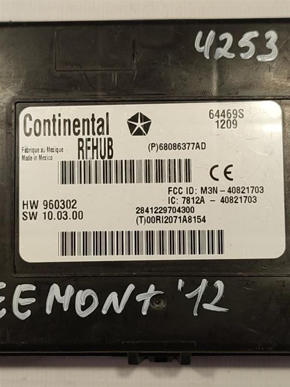 CENTRALINA ANTENNA FIAT Freemont 1° Serie 68086377AD (11>)