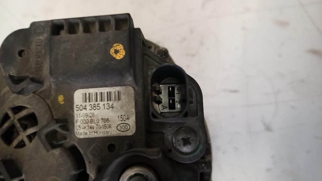 ALTERNATORE FIAT Ducato 5° Serie Restyling 504385134 diesel 2287 (14>16)