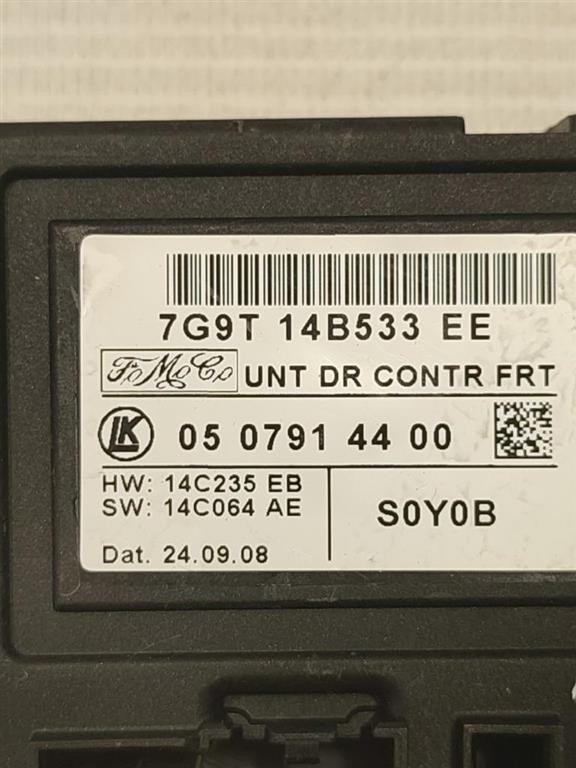 CENTRALINA PORTA SX GUIDA JAGUAR XF Serie 7G9T14B533EE (08>11)