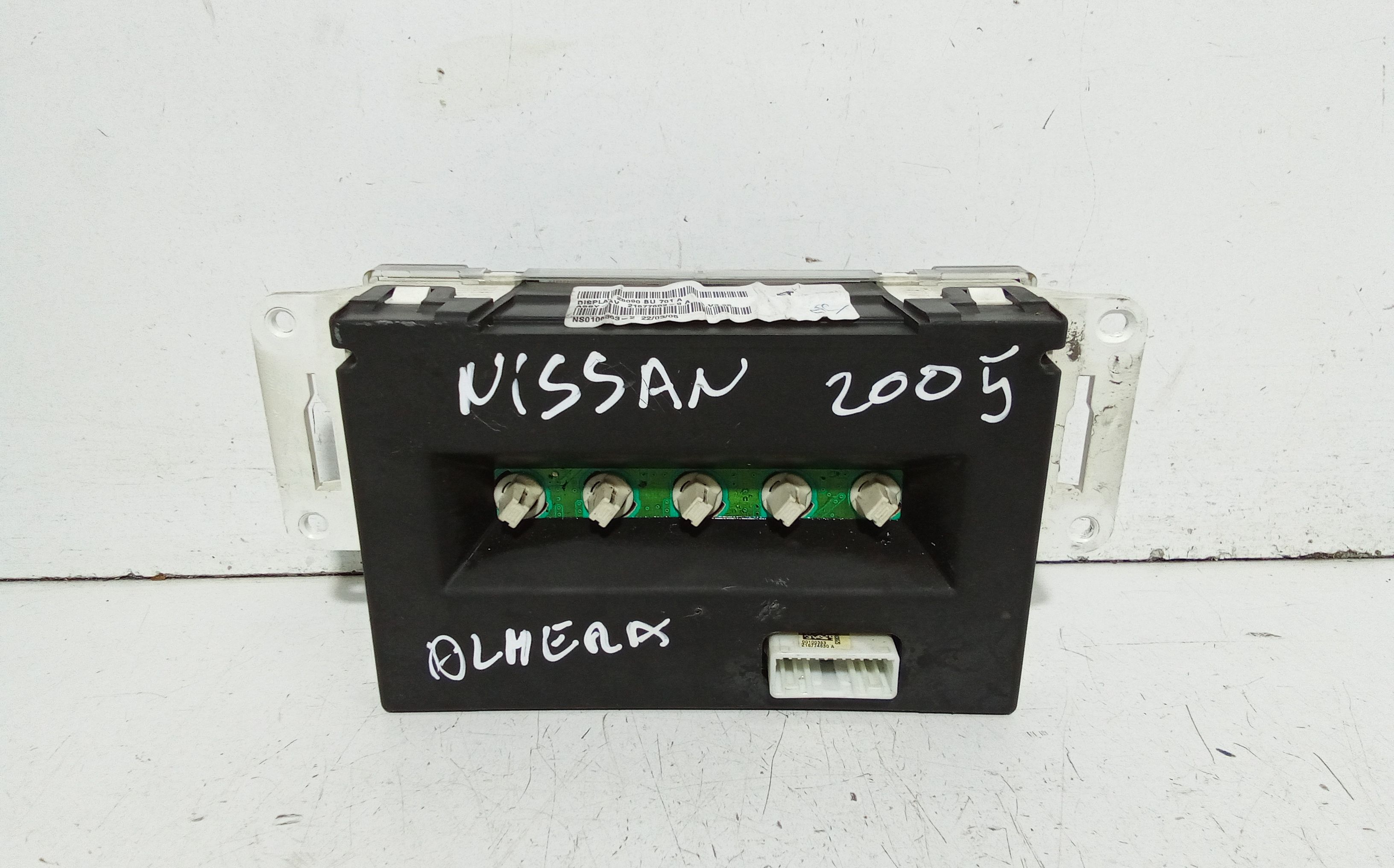 Display multifunzione computer di bordo NISSAN Almera 3° Serie ...