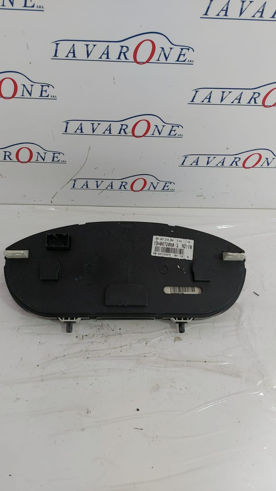 DISPLAY VEGLIA QUADRO STRUMENTI FIAT Ducato 5° Serie 1340672080 (06>14)