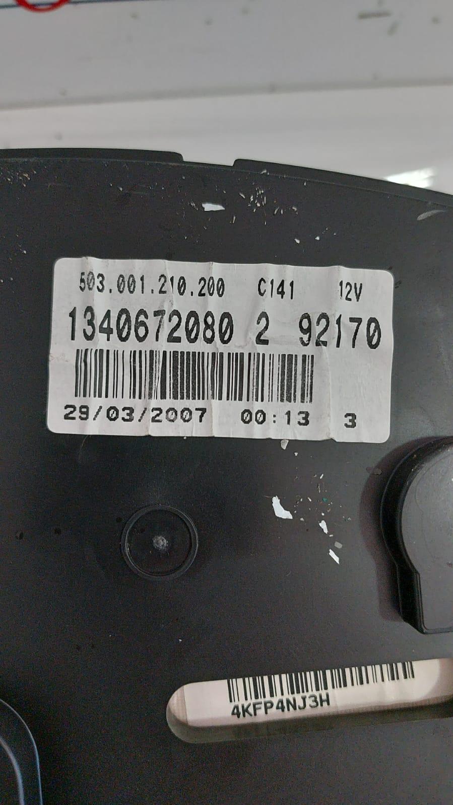 DISPLAY VEGLIA QUADRO STRUMENTI FIAT Ducato 5° Serie 1340672080 (06>14)