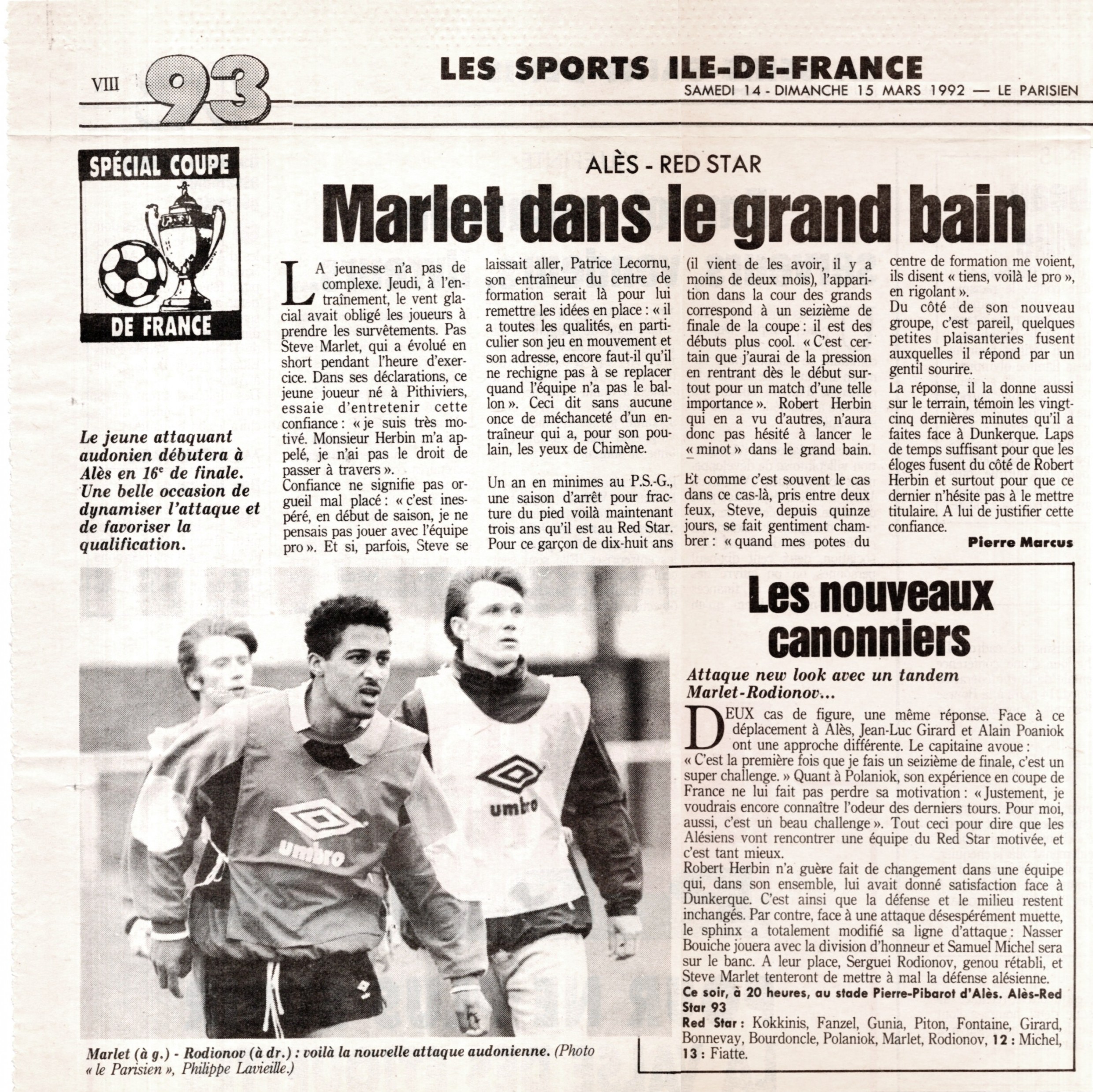 LEGACY MARLET | Red Star Football Club