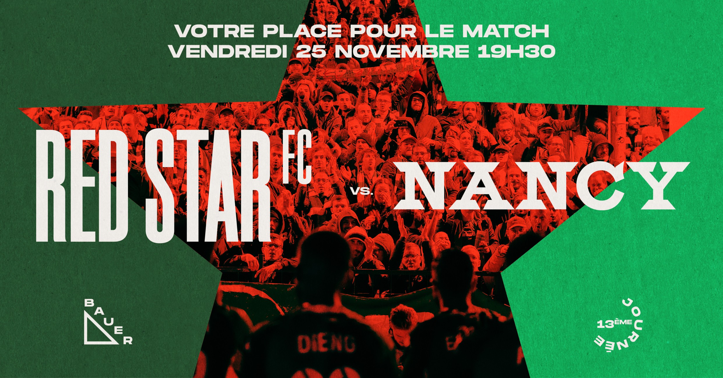 VOTRE PLACE POUR RED STAR FC / NANCY | Red Star Football Club