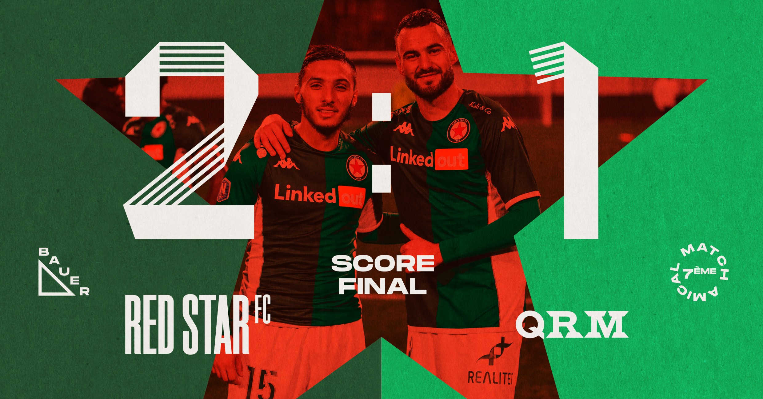 LIVE match amical : Red Star FC / QRM | Red Star Football Club