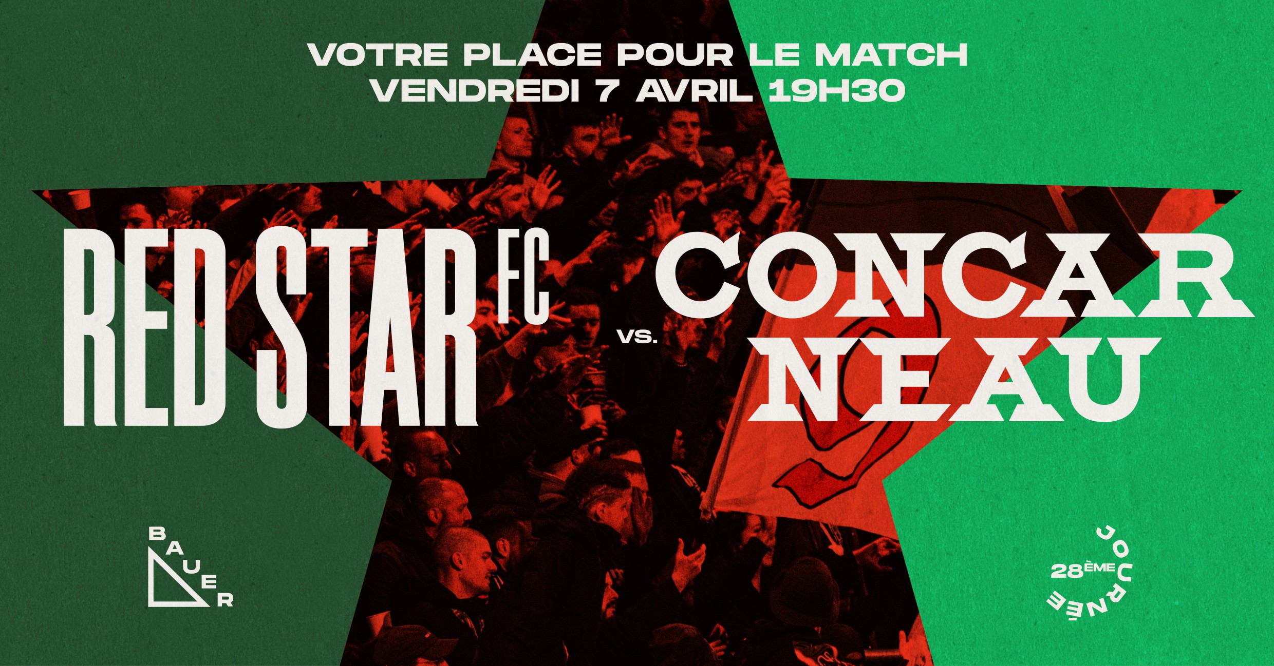 VOTRE PLACE POUR RED STAR FC / CONCARNEAU | Red Star Football Club