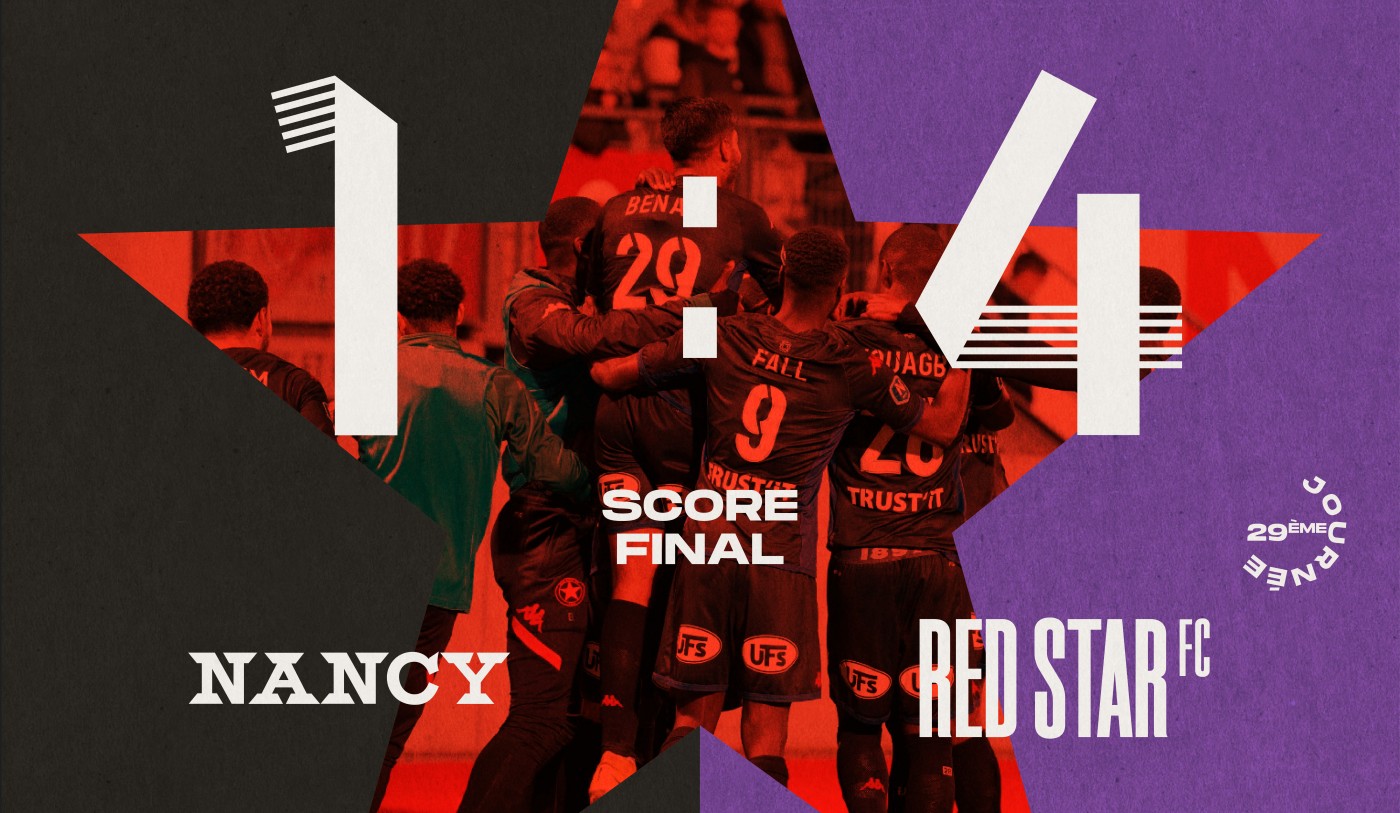 LIVE 29ème journée : Nancy / Red Star FC | Red Star Football Club