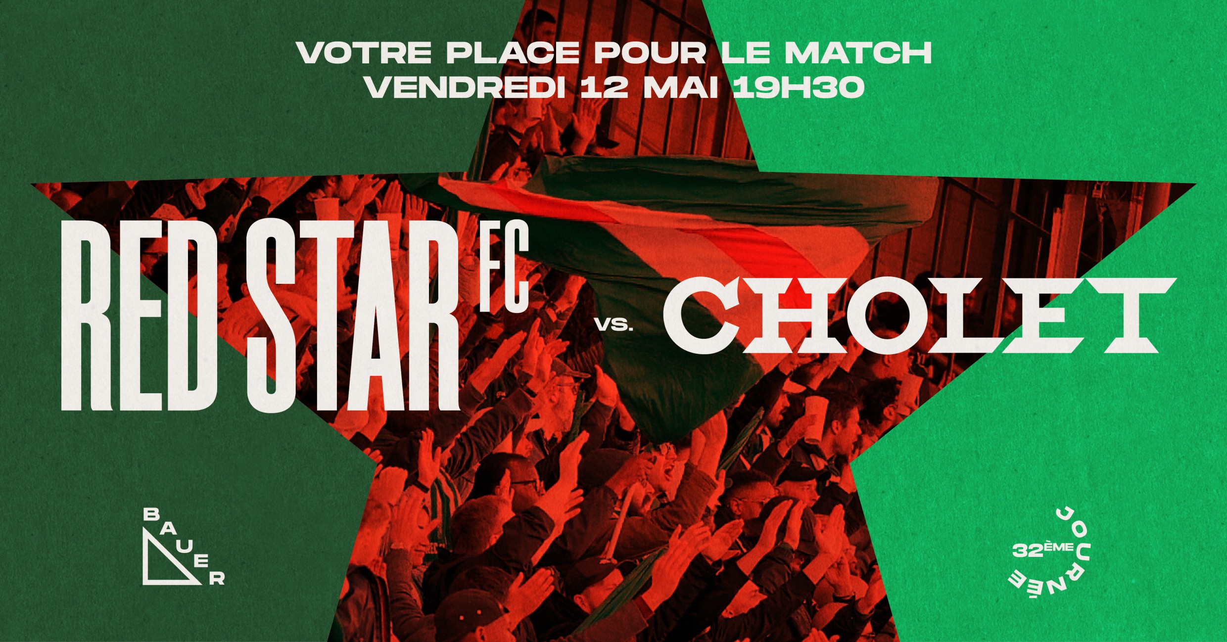VOTRE PLACE POUR RED STAR FC / CHOLET | Red Star Football Club