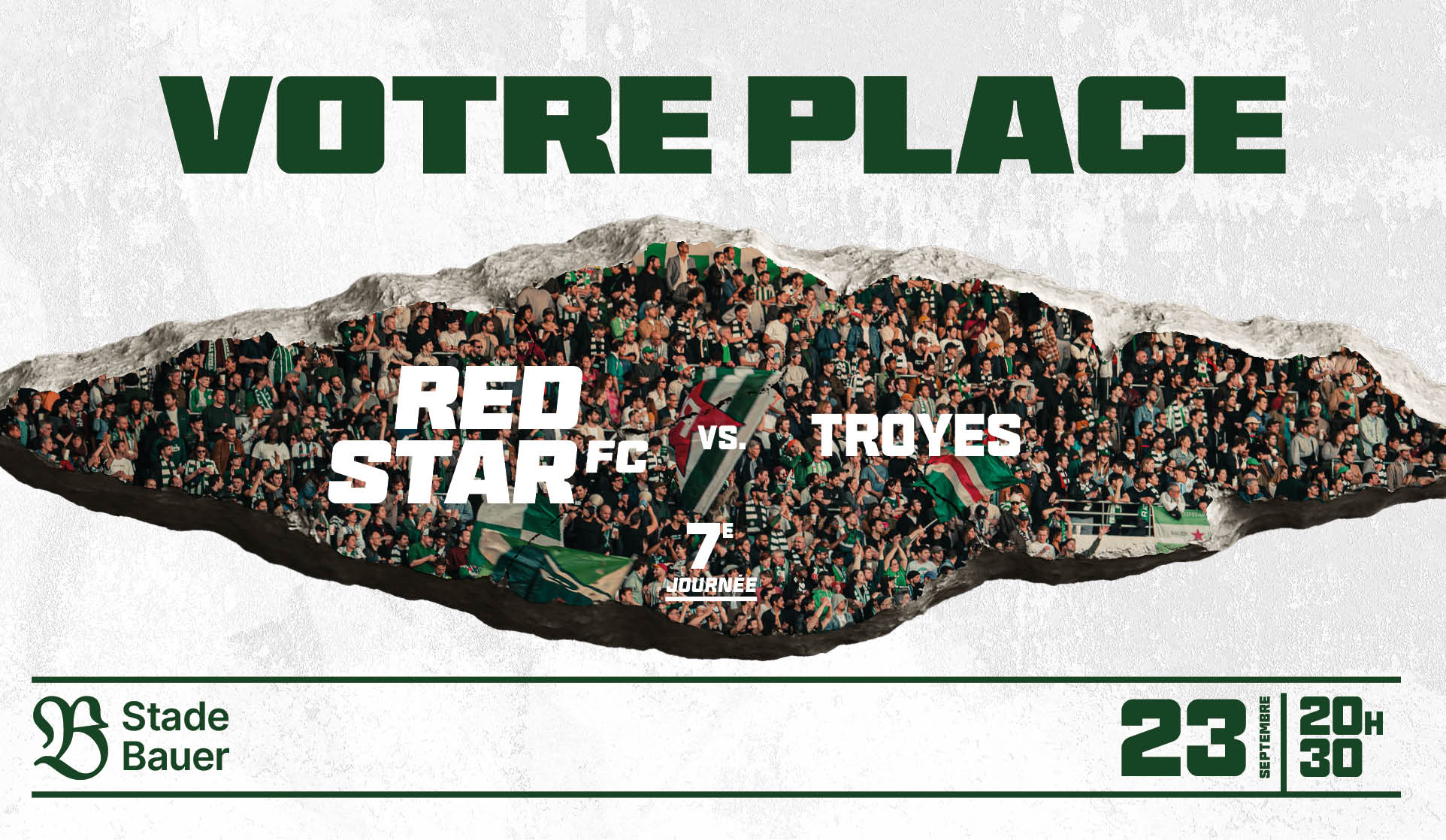 VOTRE PLACE POUR RED STAR FC / TROYES | Red Star Football Club