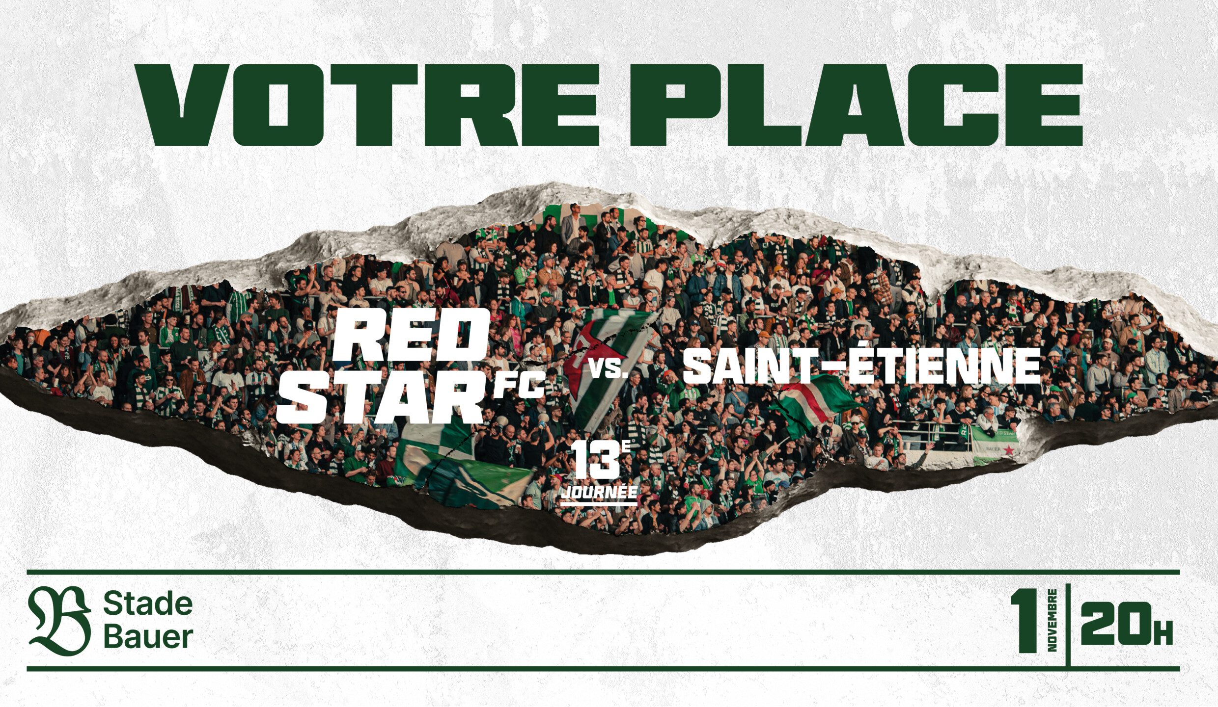 VOTRE PLACE POUR RED STAR FC / SAINT-ÉTIENNE | Red Star Football Club