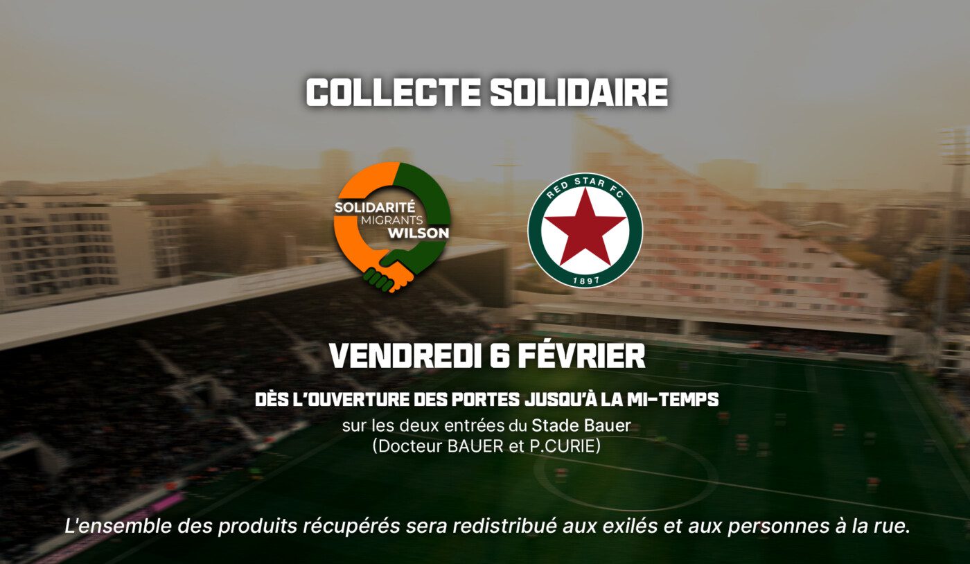 COLLECTE SOLIDAIRE | Red Star Football Club