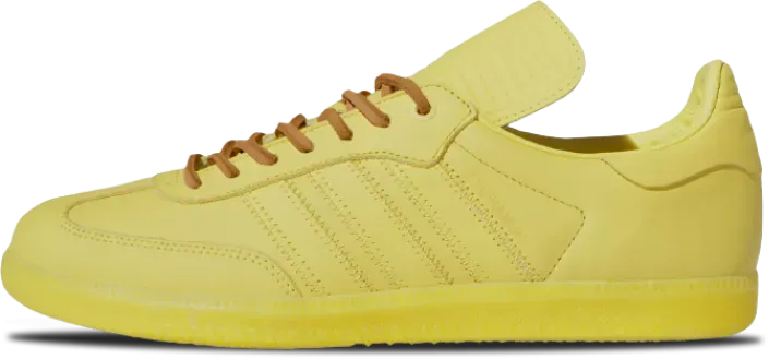 Où et quand cop les Pharrell Williams x adidas Samba Humanrace "YELLOW ...
