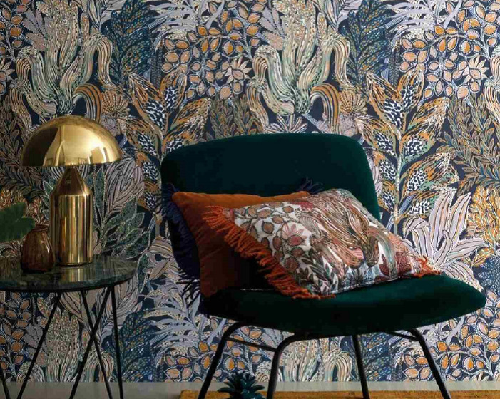 Papier peint Casamance : Un mur digne d’un œuvre d’art